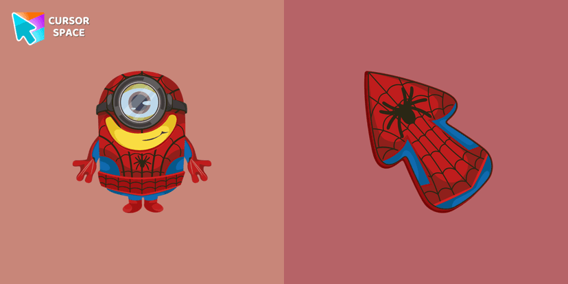 Minion Spider-Man Character Cursor - Cursor Pack | Cursor Space